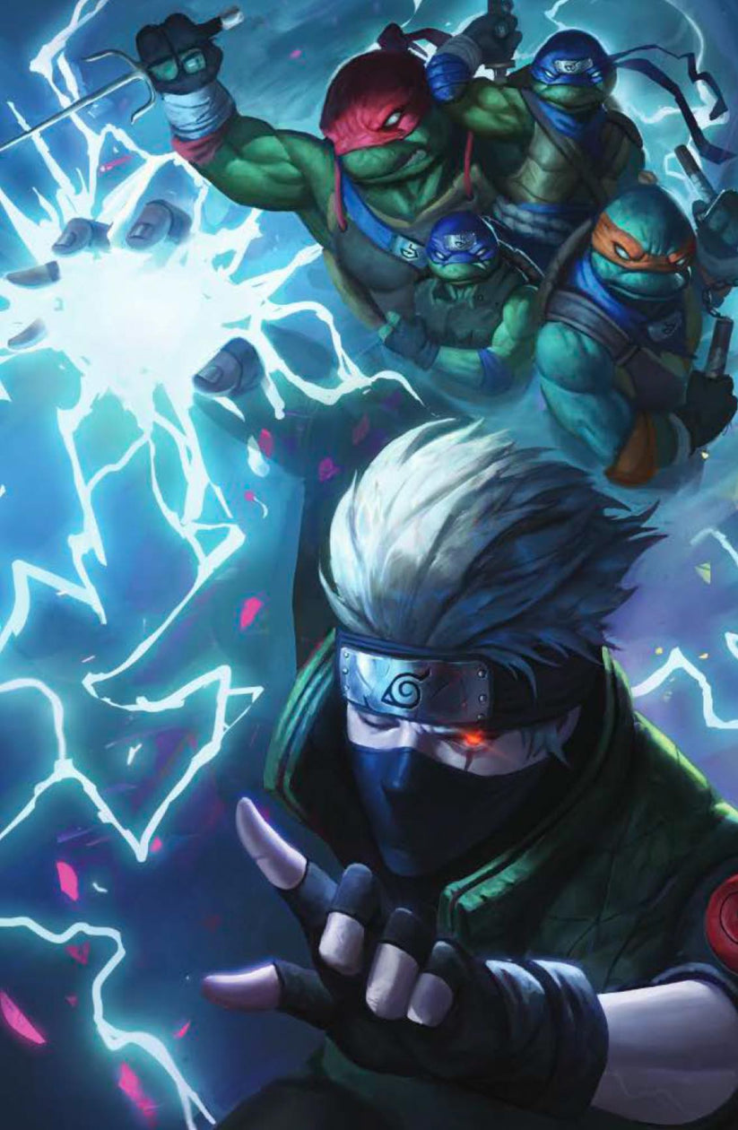 Teenage Mutant Ninja Turtles Naruto #1 Aaron Bartling Exclusive Limite ...