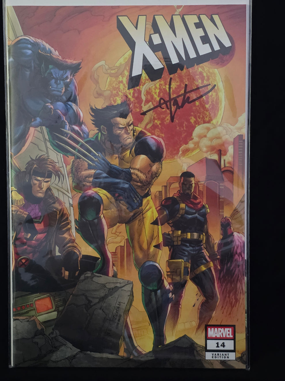 X-Men #14 Signed by Tyler Kirkham W/COA CONNECTING COVER – Geeked Out ...