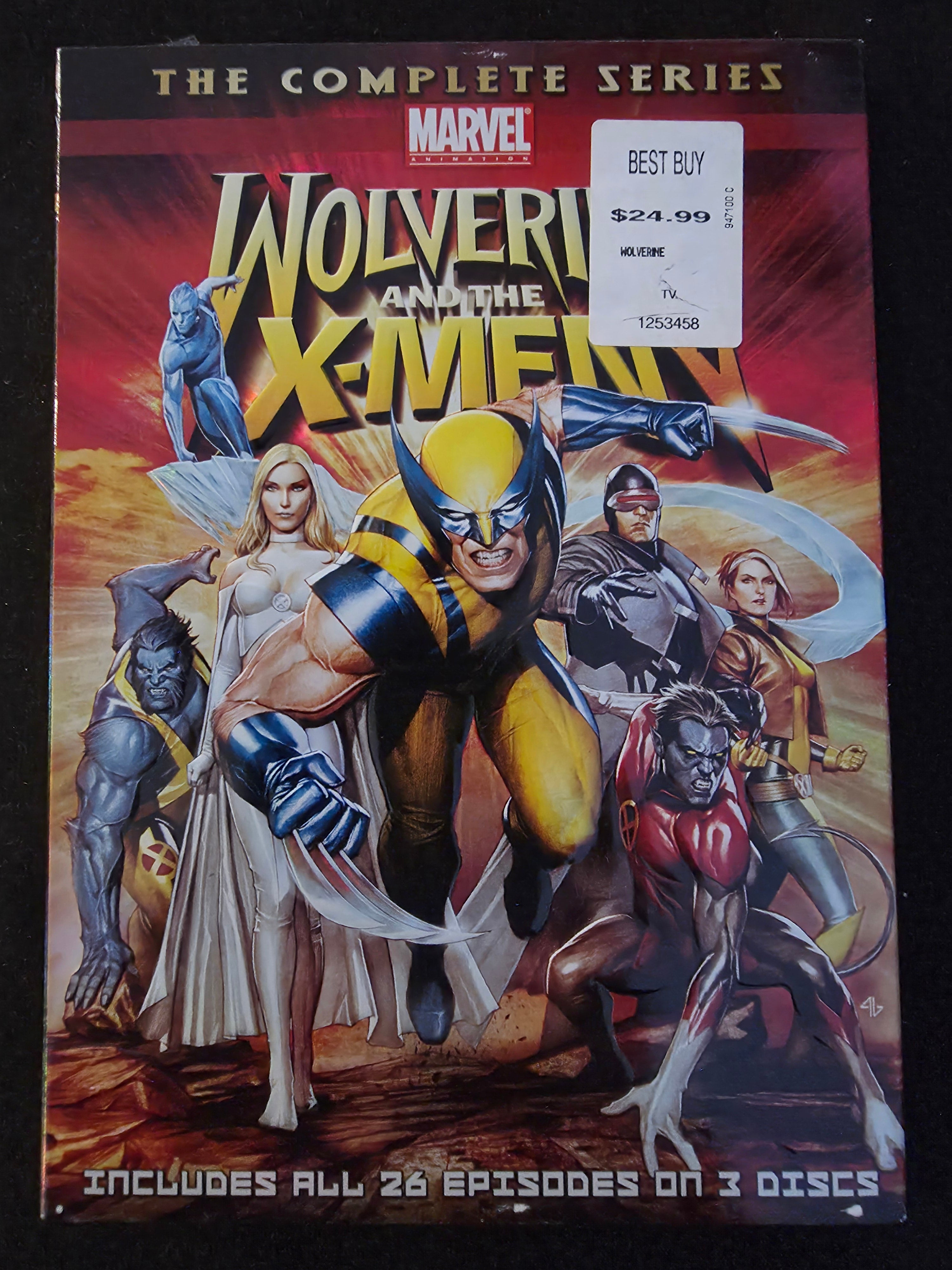 Wolverine And The X-Men: The Complete Series (DVD, 2010, 3-Disc Set ...