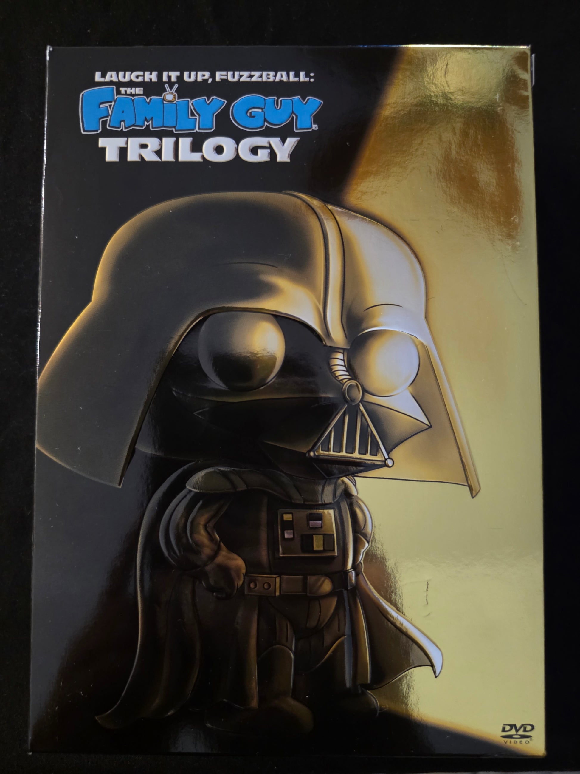 Family Guy Star Wars Trilogy Laugh It Up Fuzzball Complete DVD, 3 Disc ...