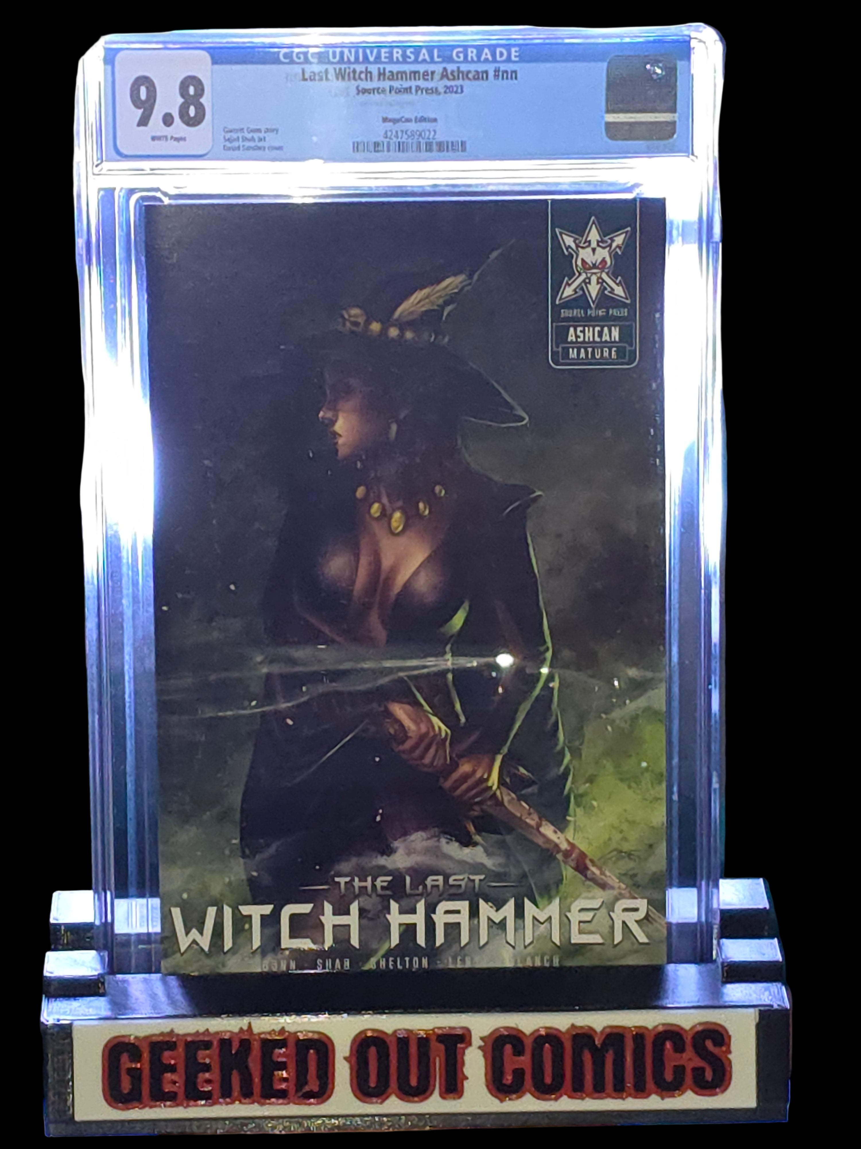 Last Witch Hammer ashcan David Sanchez CGC 9.8 #nn MegaCon exclusive s ...