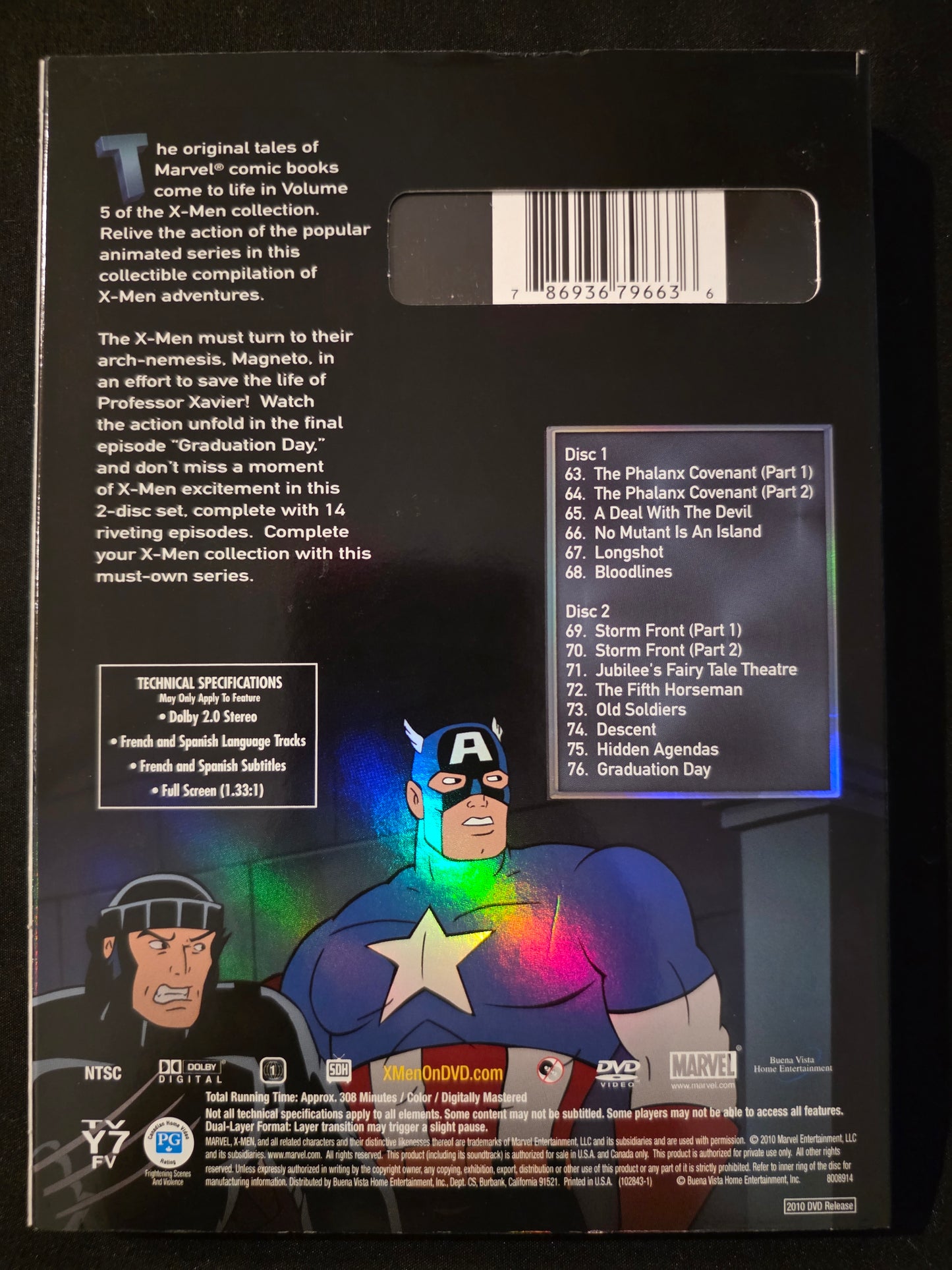 X-Men: Volume Five [Marvel DVD Comic Book Collection] – Geeked Out Comics®