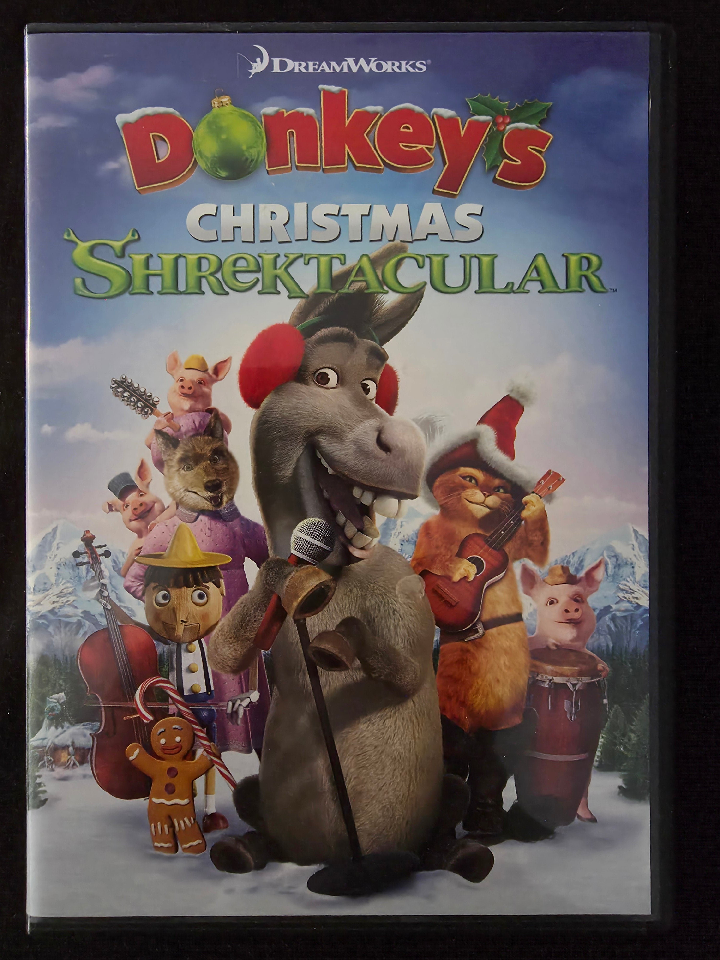 Donkey's Christmas Shrektacular (DVD, 2010) DreamWorks Shrek Holiday S ...