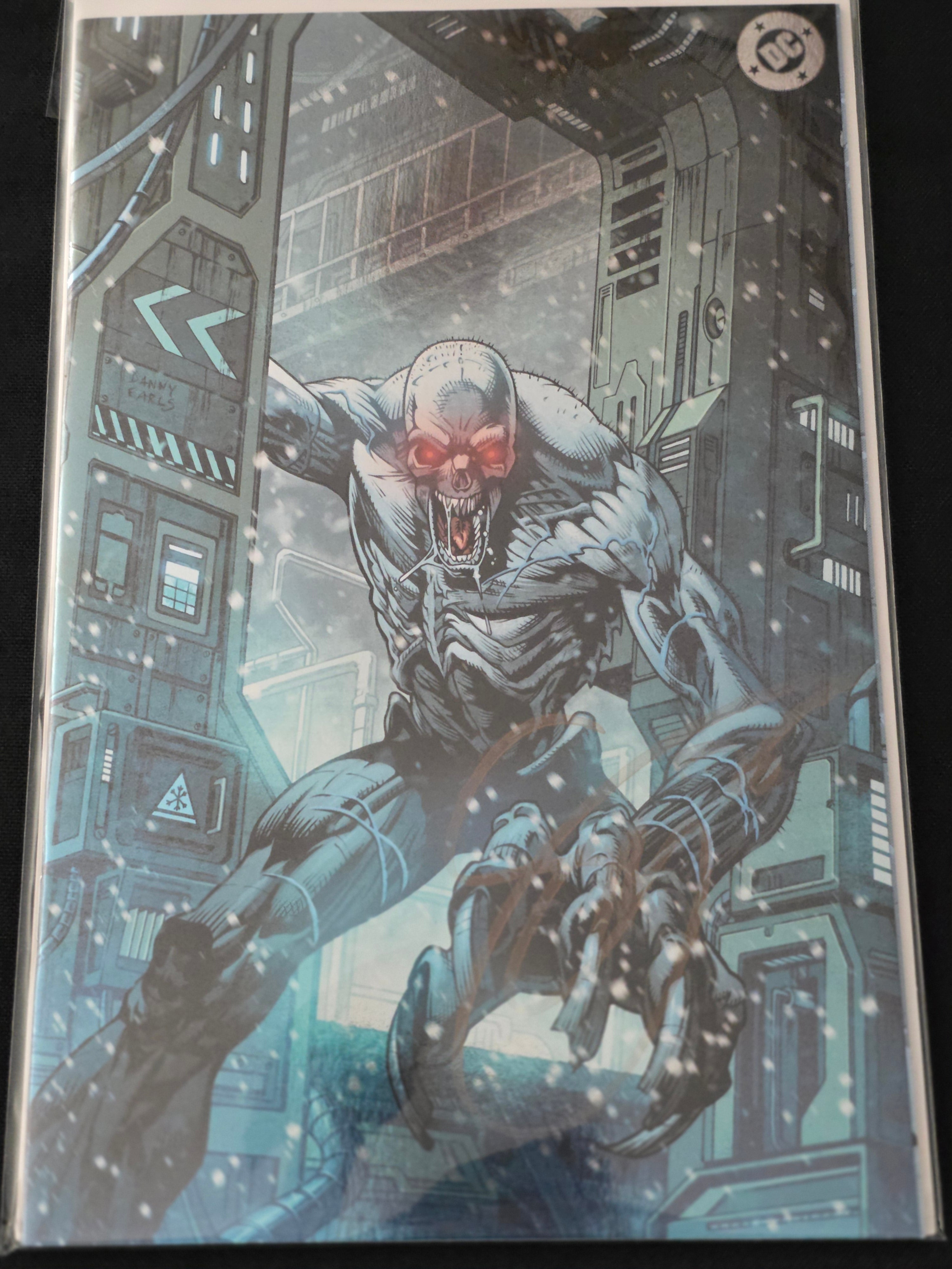 ABSOLUTE BATMAN #8 DANNY EARLS FOIL VARIANT SIGNED BY SCOTT SNYDER W/C ...