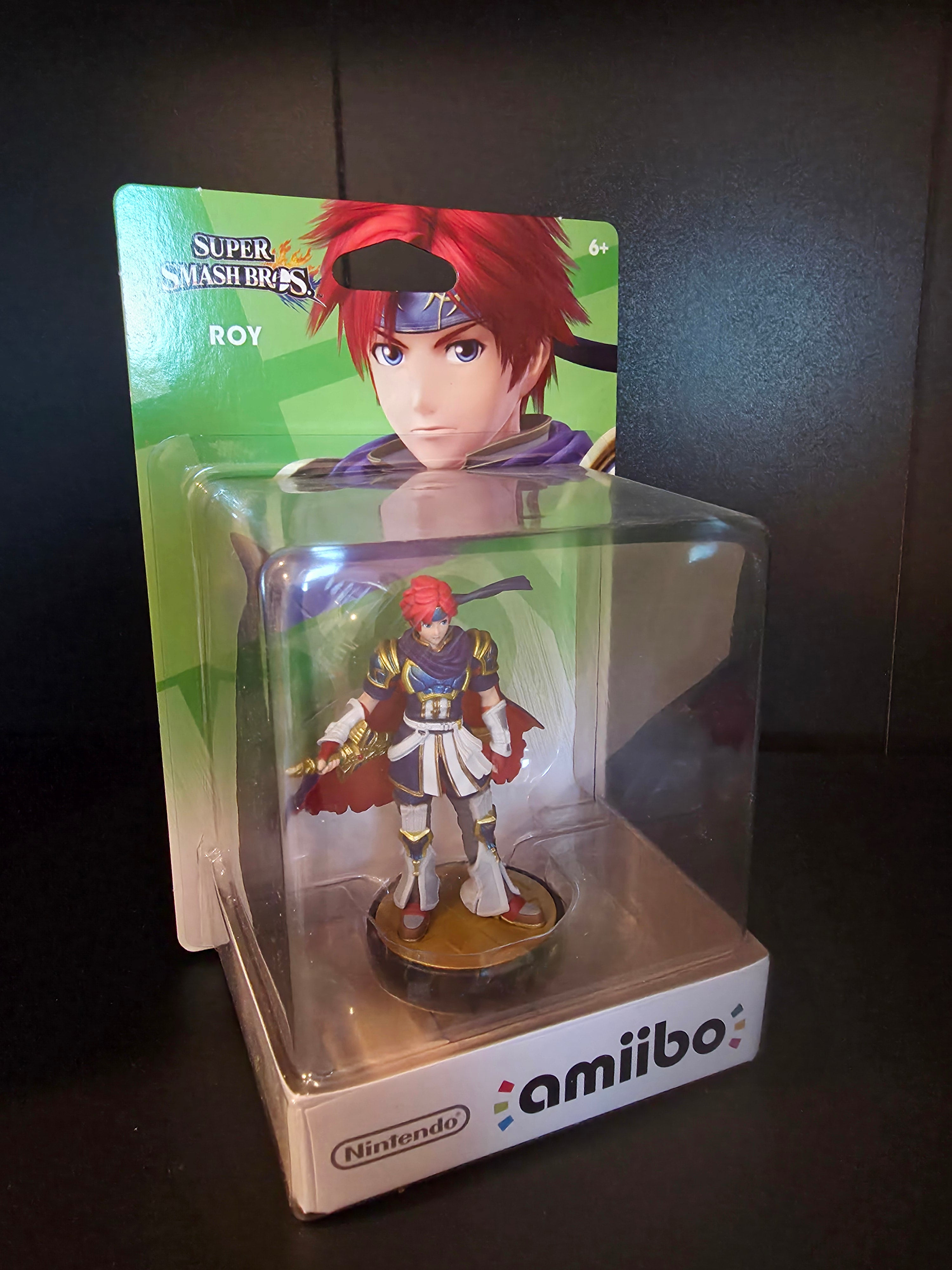Nintendo Amiibo Super Smash Bros. Roy Fire Emblem Sealed – Geeked Out ...
