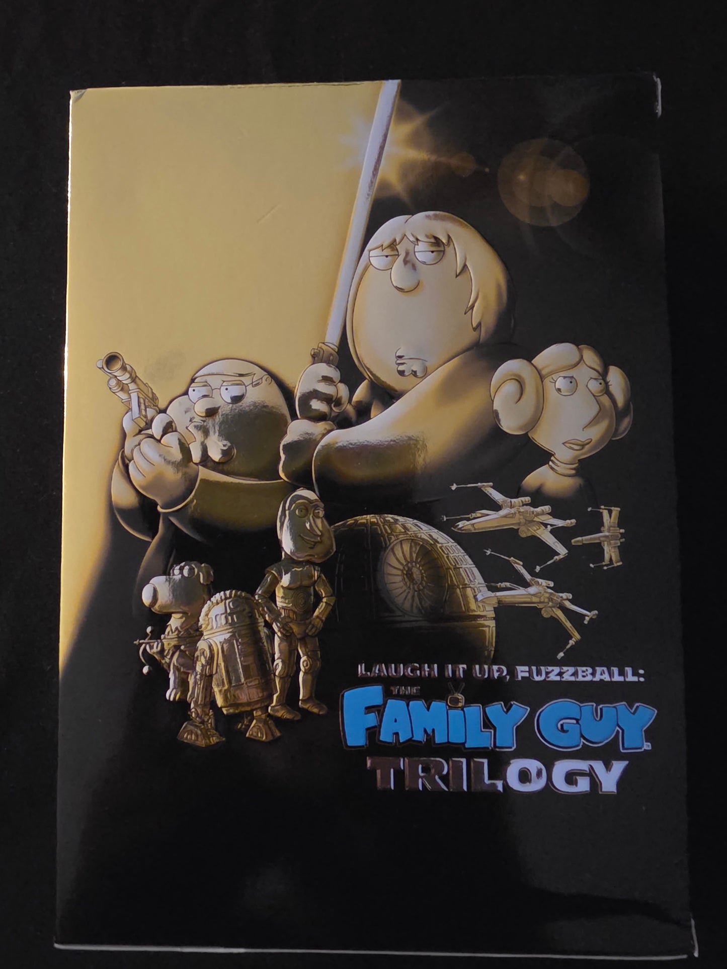 Family Guy Star Wars Trilogy Laugh It Up Fuzzball Complete DVD, 3 Disc ...