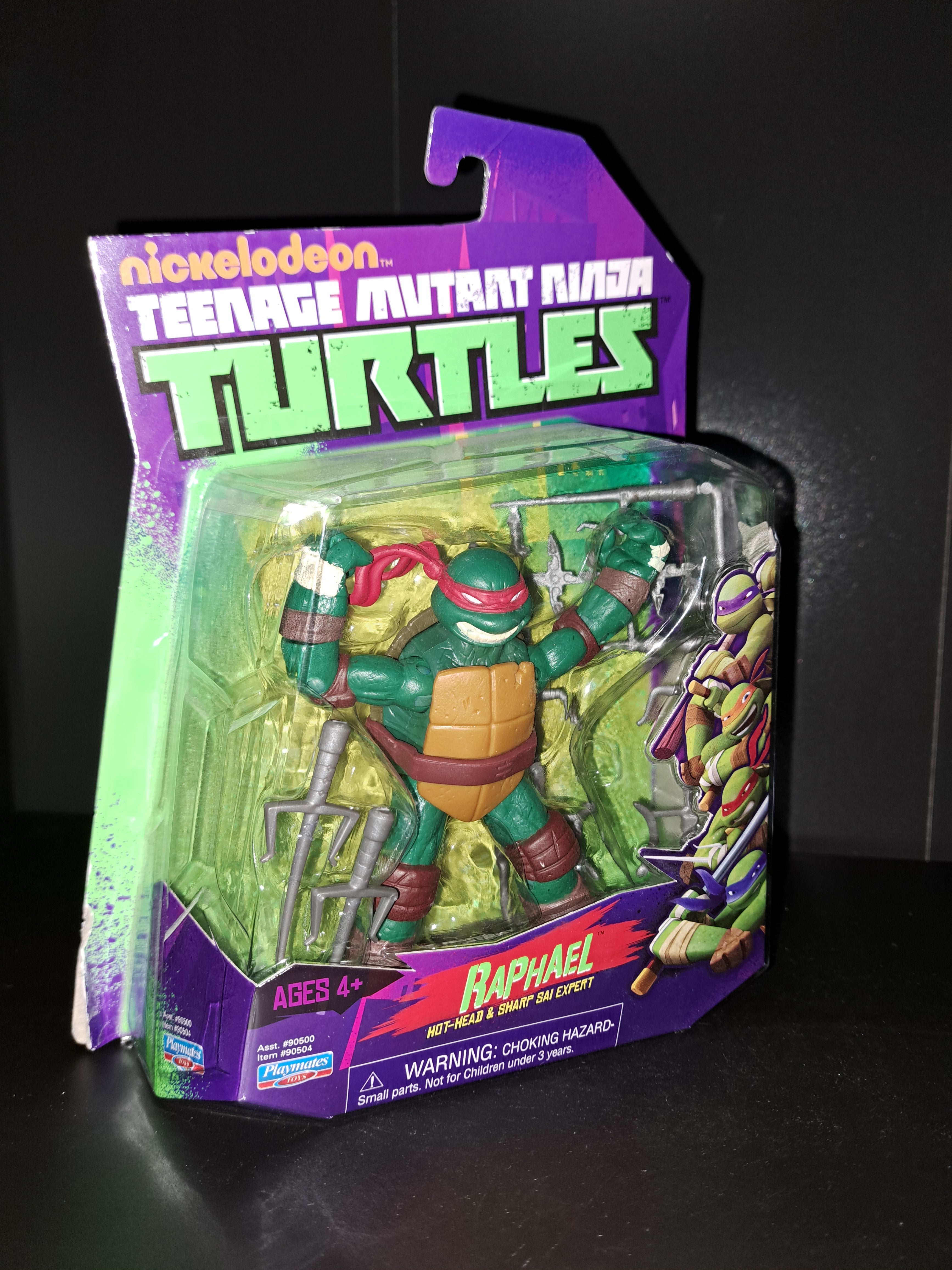 Teenage Mutant Ninja Turtles Raphael Action Figure 2012 Reissue 2024 ...
