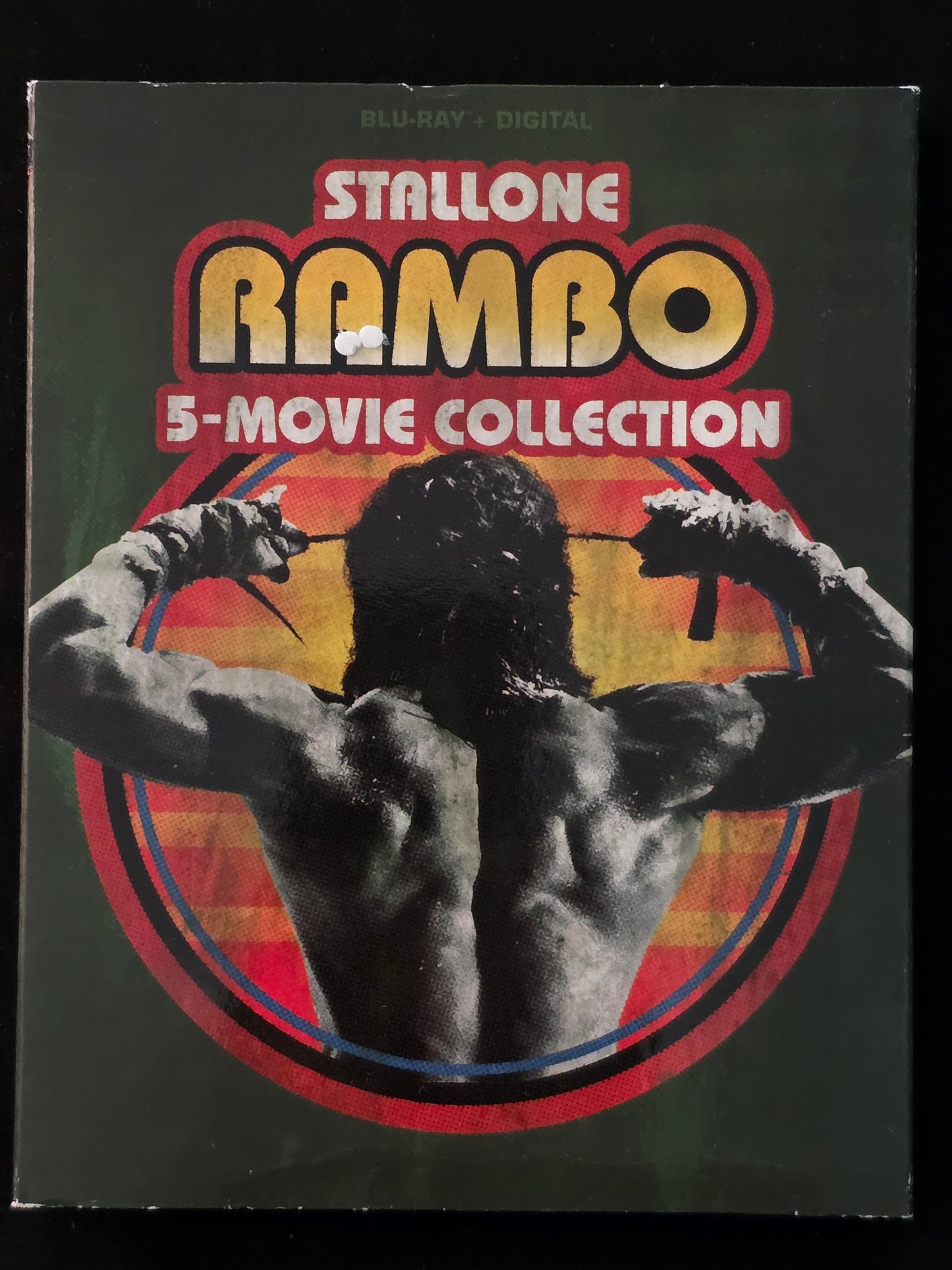 Sylvester Stallone: Rambo 5-Film Collection (Blu-ray,) W~RARE SLIP ...
