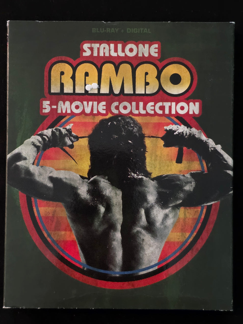 Sylvester Stallone: Rambo 5-Film Collection (Blu-ray,) W~RARE SLIP ...
