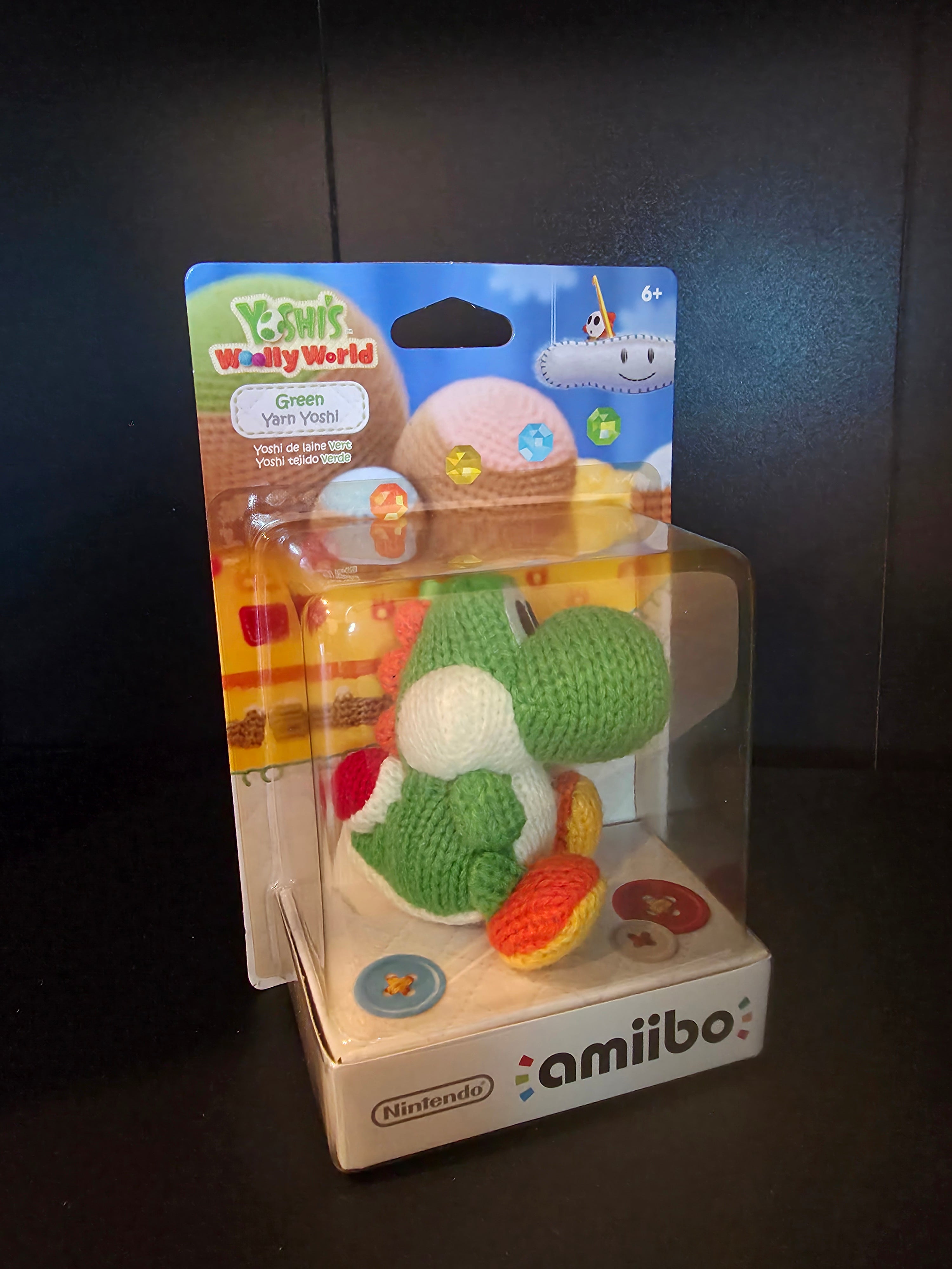[NEW] Nintendo - Yarn Yoshi Amiibo - GREEN - [FACTORY SEALED] – Geeked ...