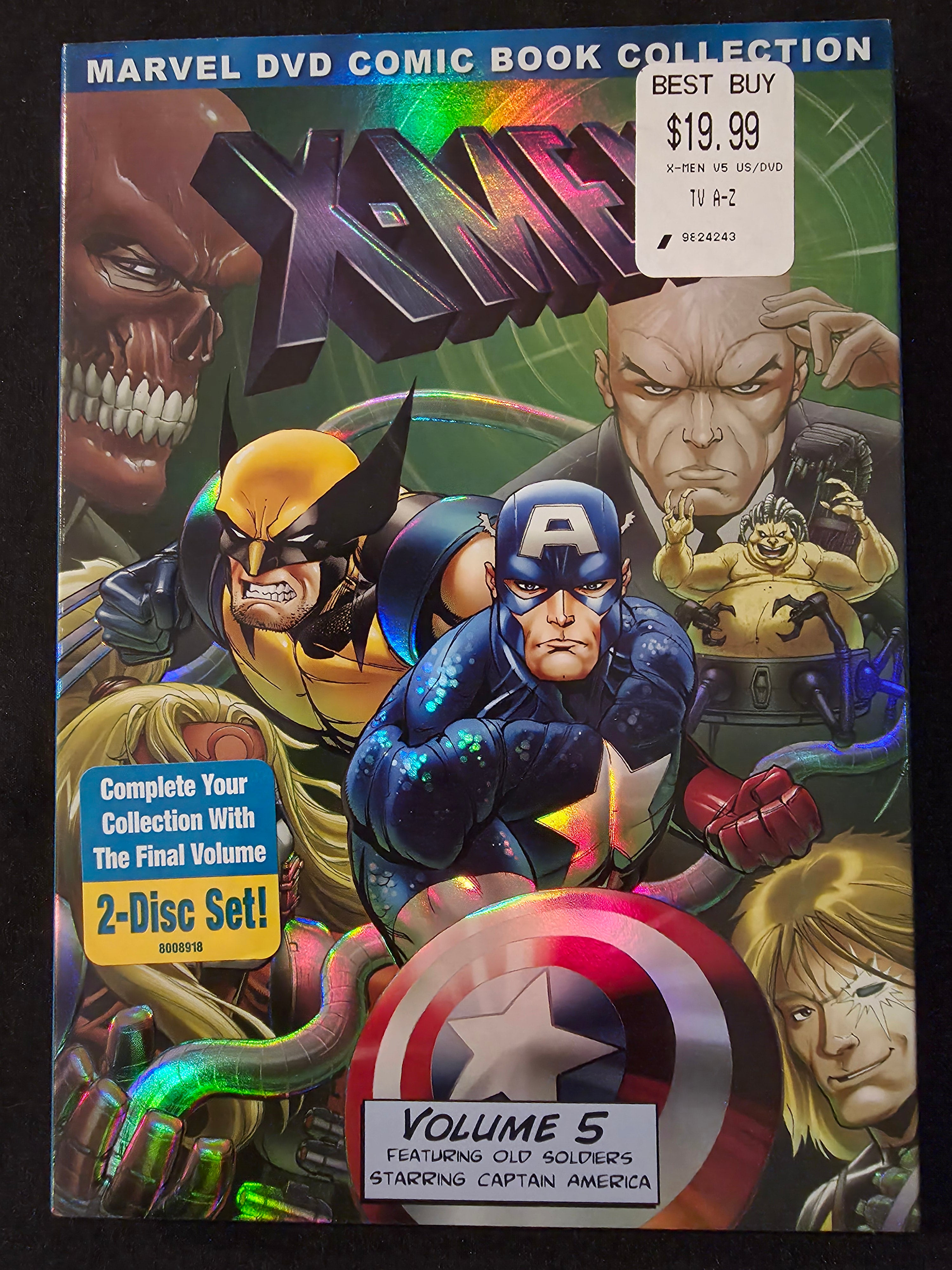 X-Men: Volume Five [Marvel DVD Comic Book Collection] – Geeked Out Comics®