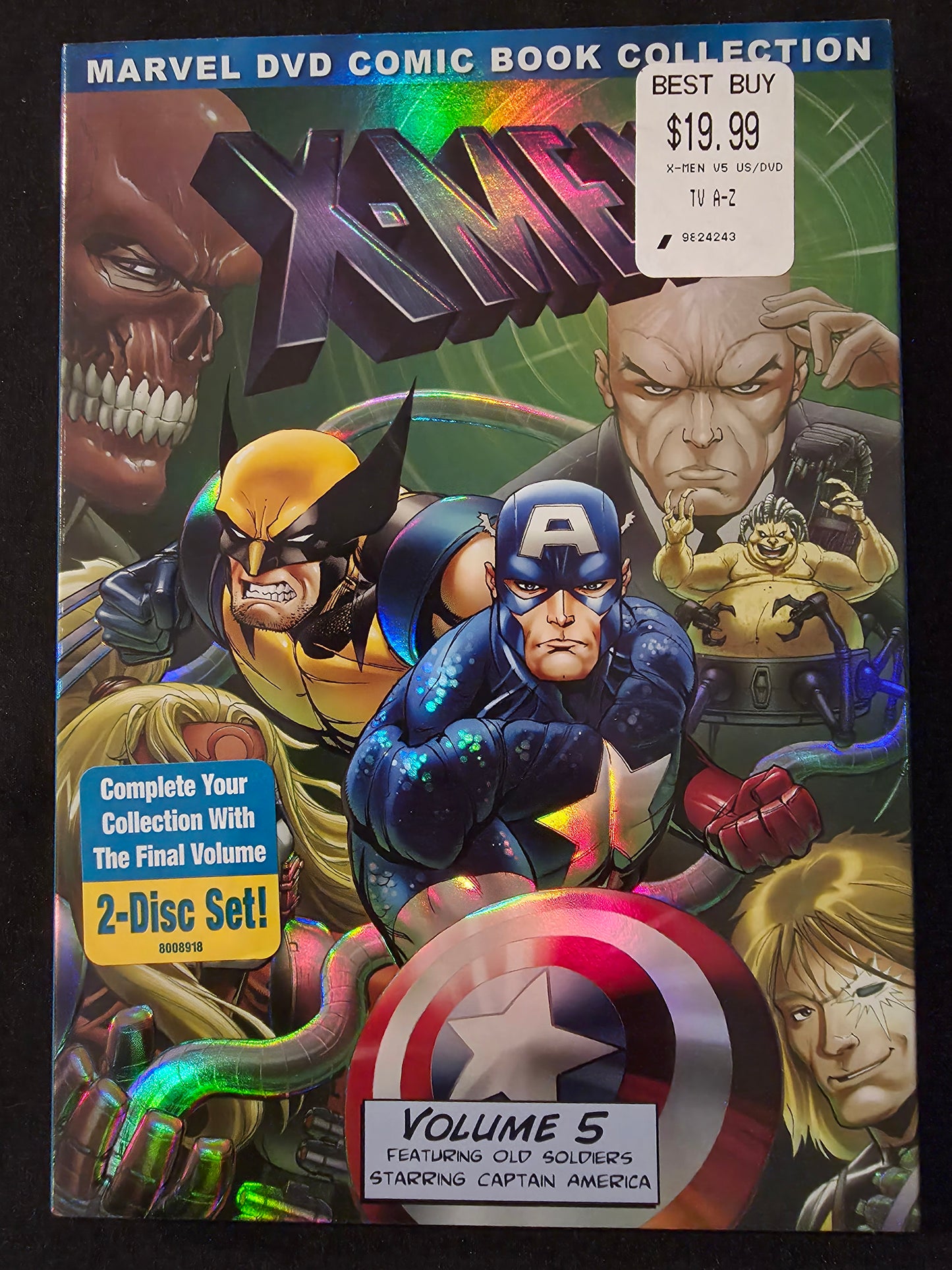 X-Men: Volume Five [Marvel DVD Comic Book Collection] – Geeked Out Comics®